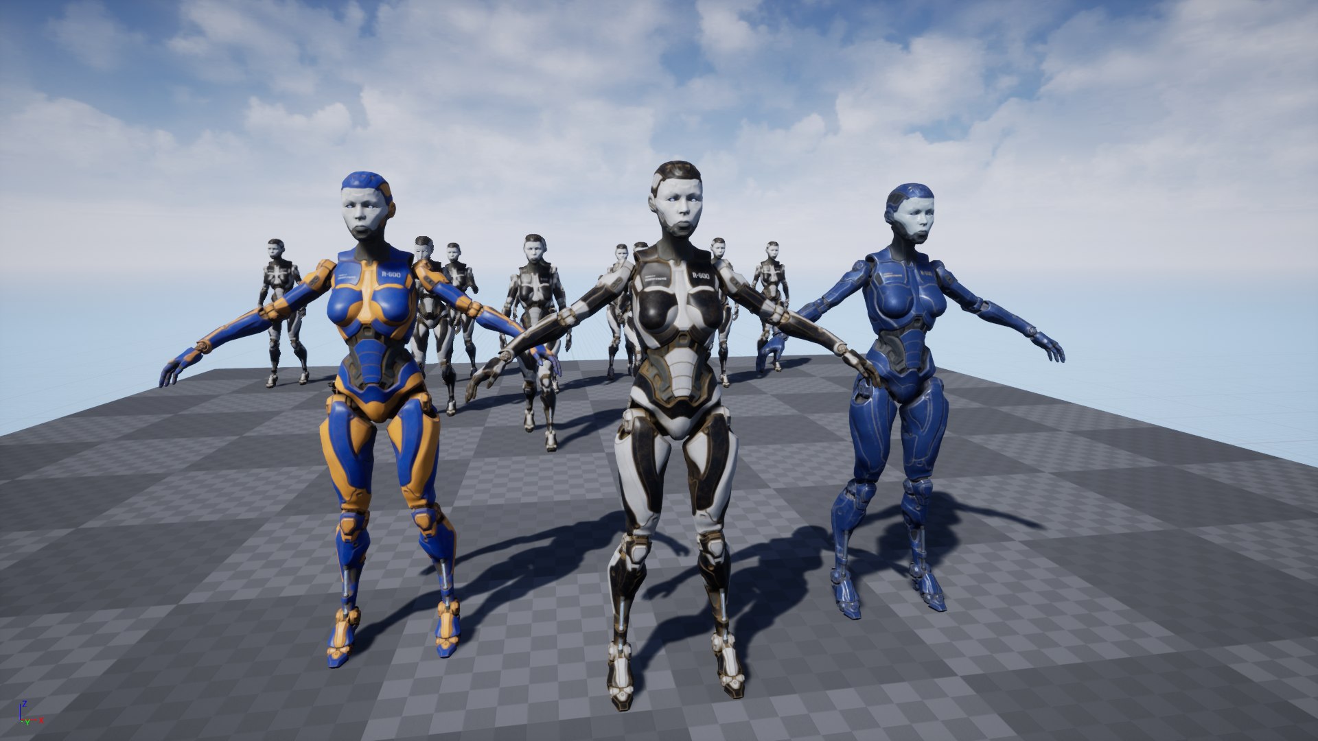 3D Female Robot Model - TurboSquid 1507463