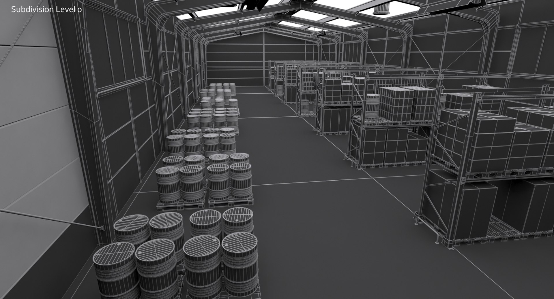 3D Pallet Scene Model - TurboSquid 1270883