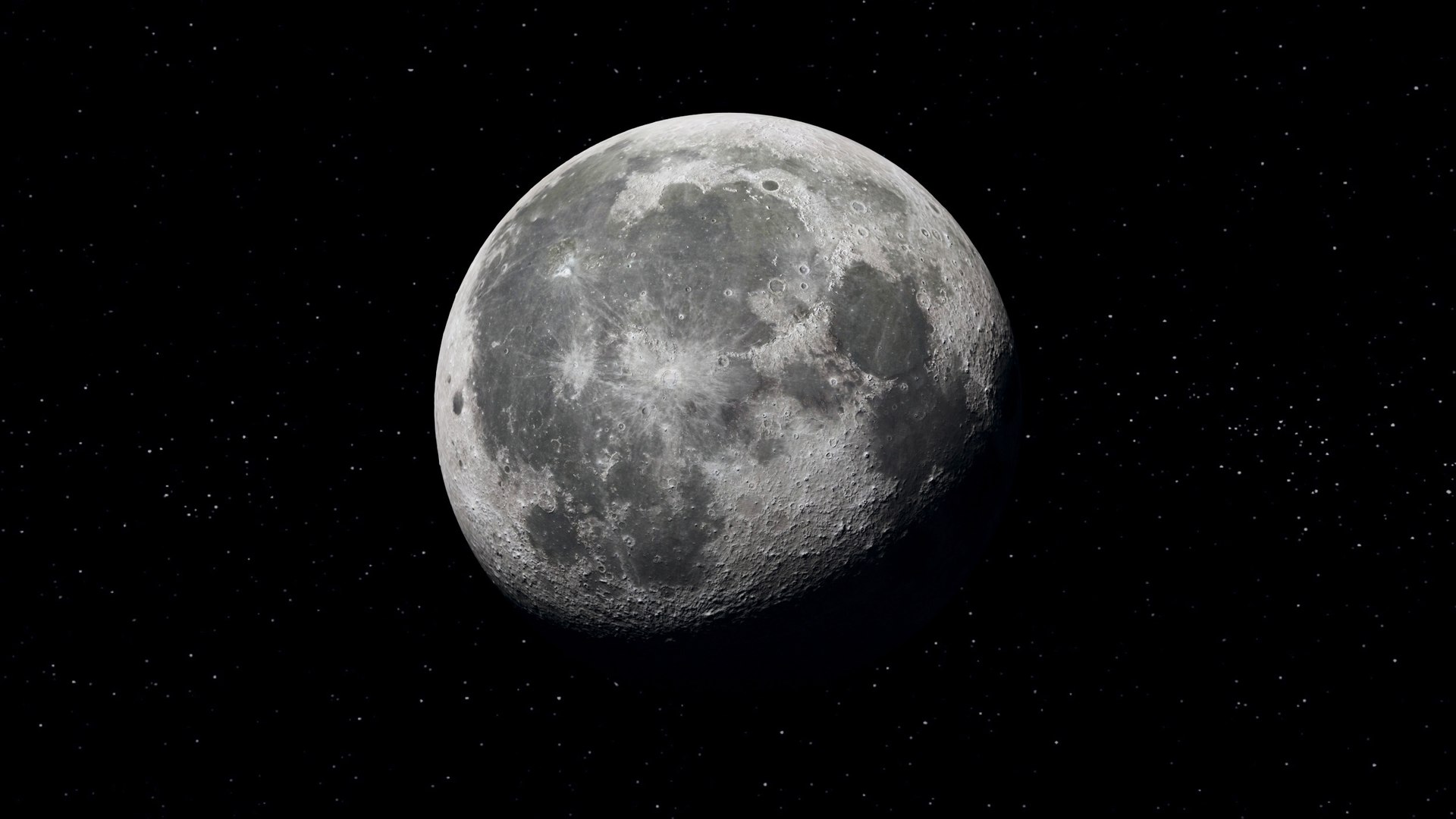 Photorealistic Moon Model - TurboSquid 2077735