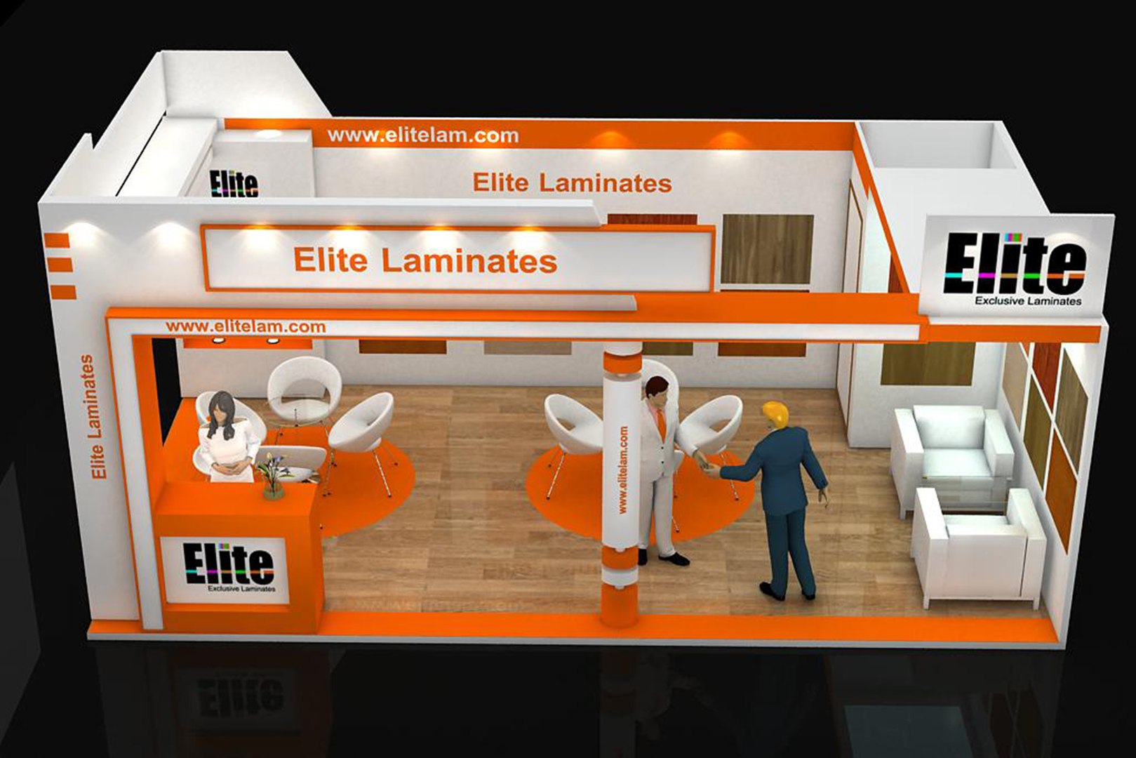 2 Side Open Stand 3D Model - TurboSquid 1996137