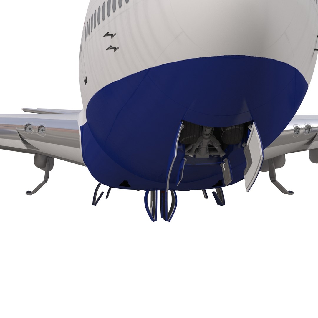 boeing 747 200b british airways 3d model