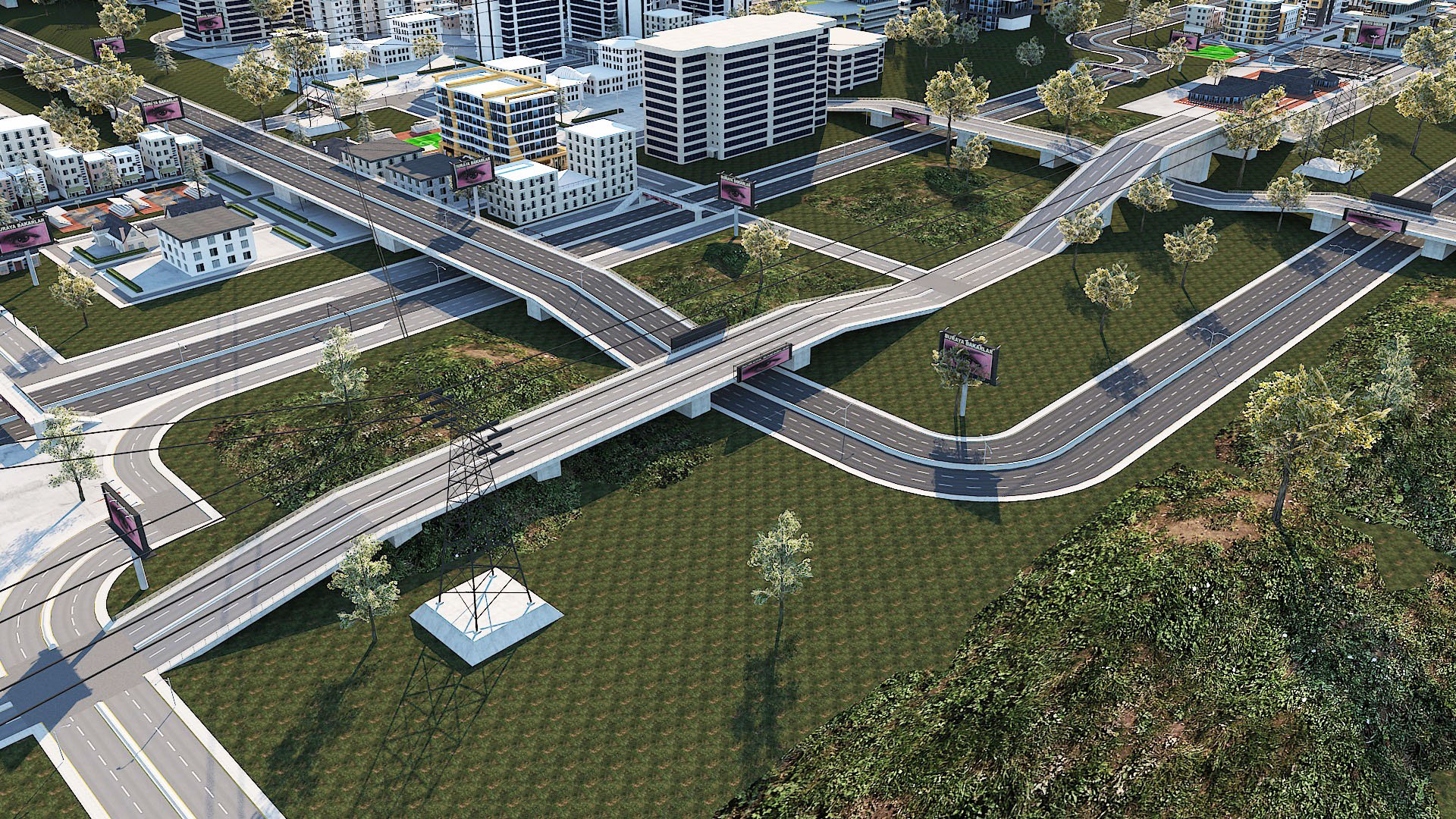 City unity 3D model - TurboSquid 1475552