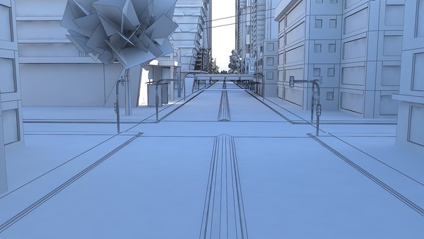City unity 3D model - TurboSquid 1475552