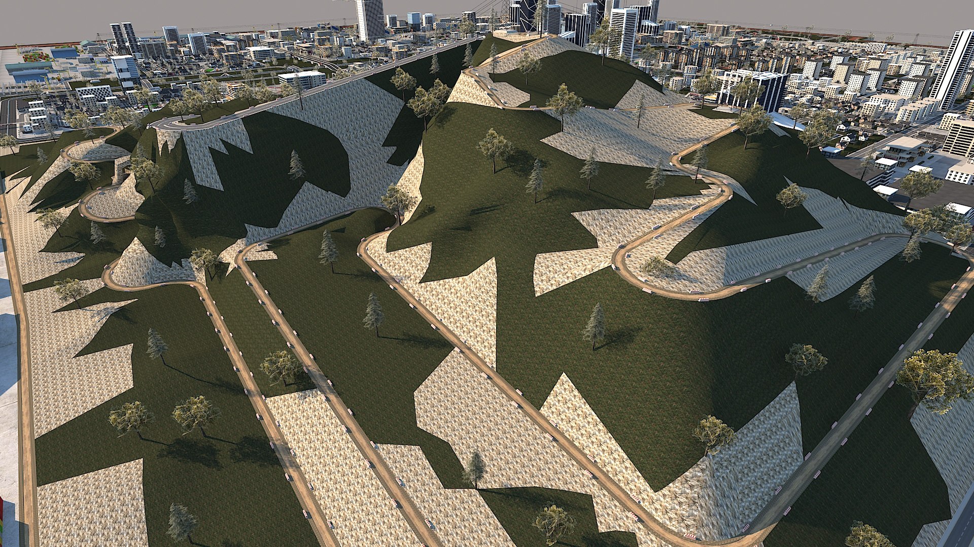 City unity 3D model - TurboSquid 1475552