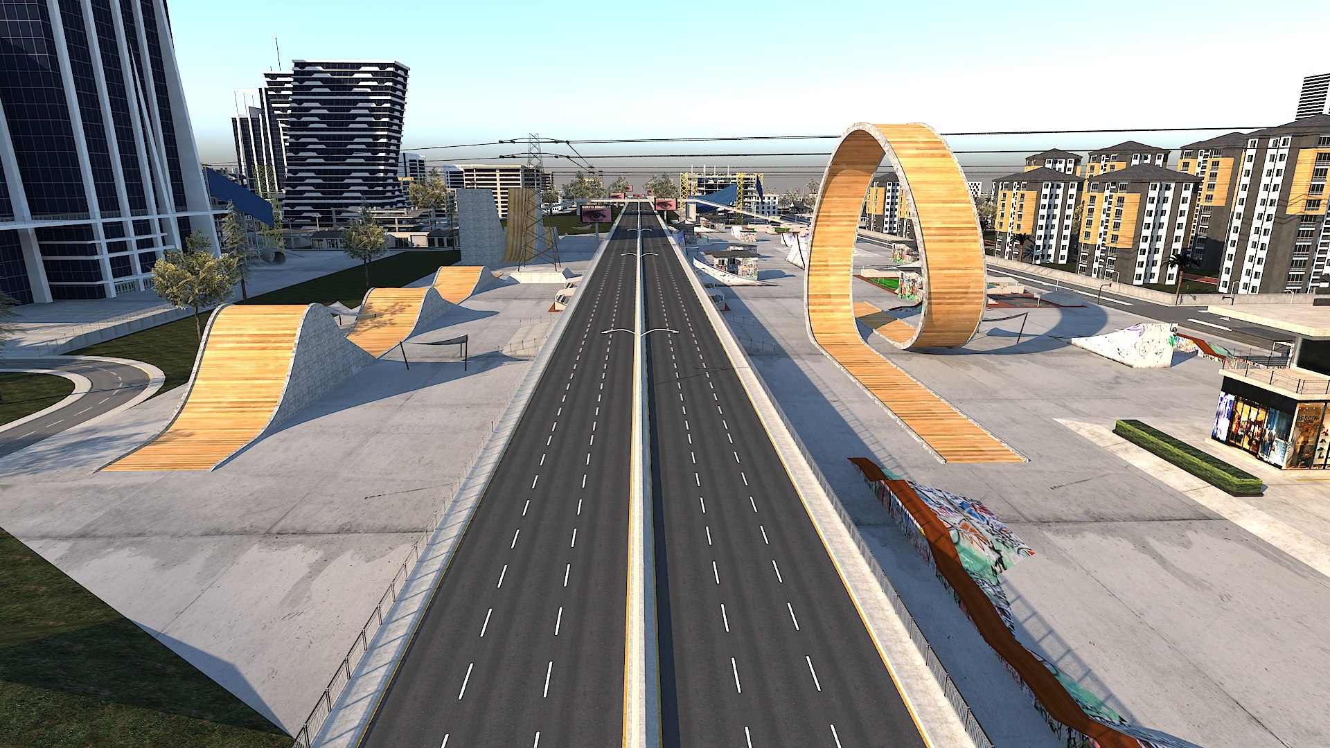 City unity 3D model - TurboSquid 1475552