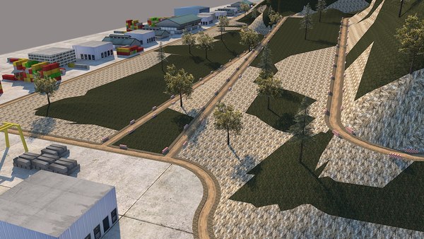 City unity 3D model - TurboSquid 1475552