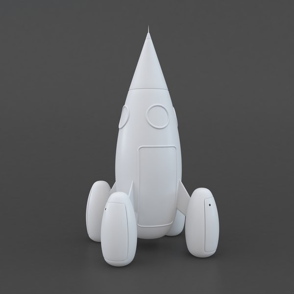 3D rocket print - TurboSquid 1154511