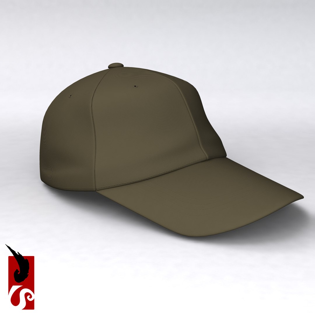baseball cap 3d obj
