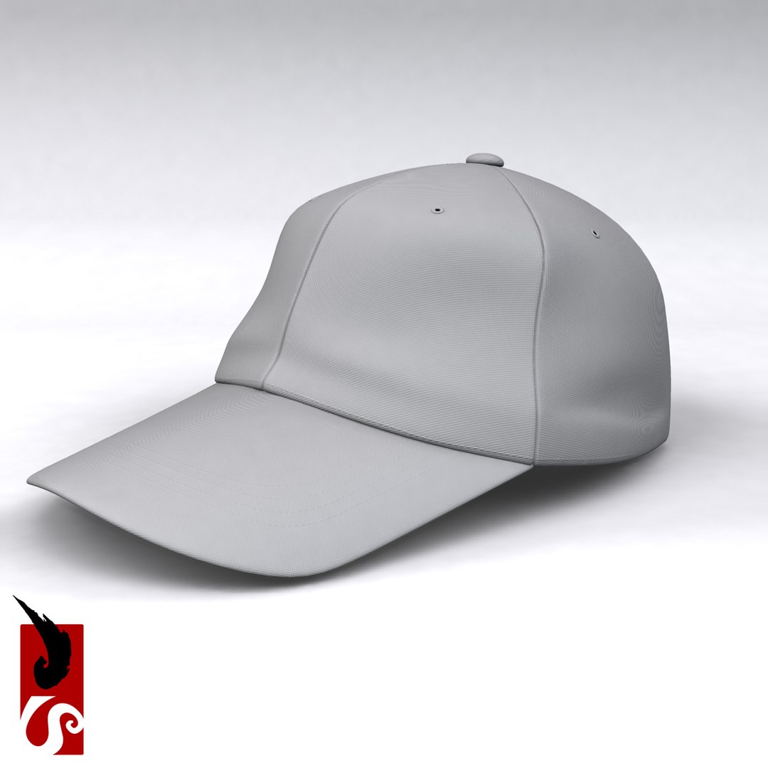 baseball cap 3d obj