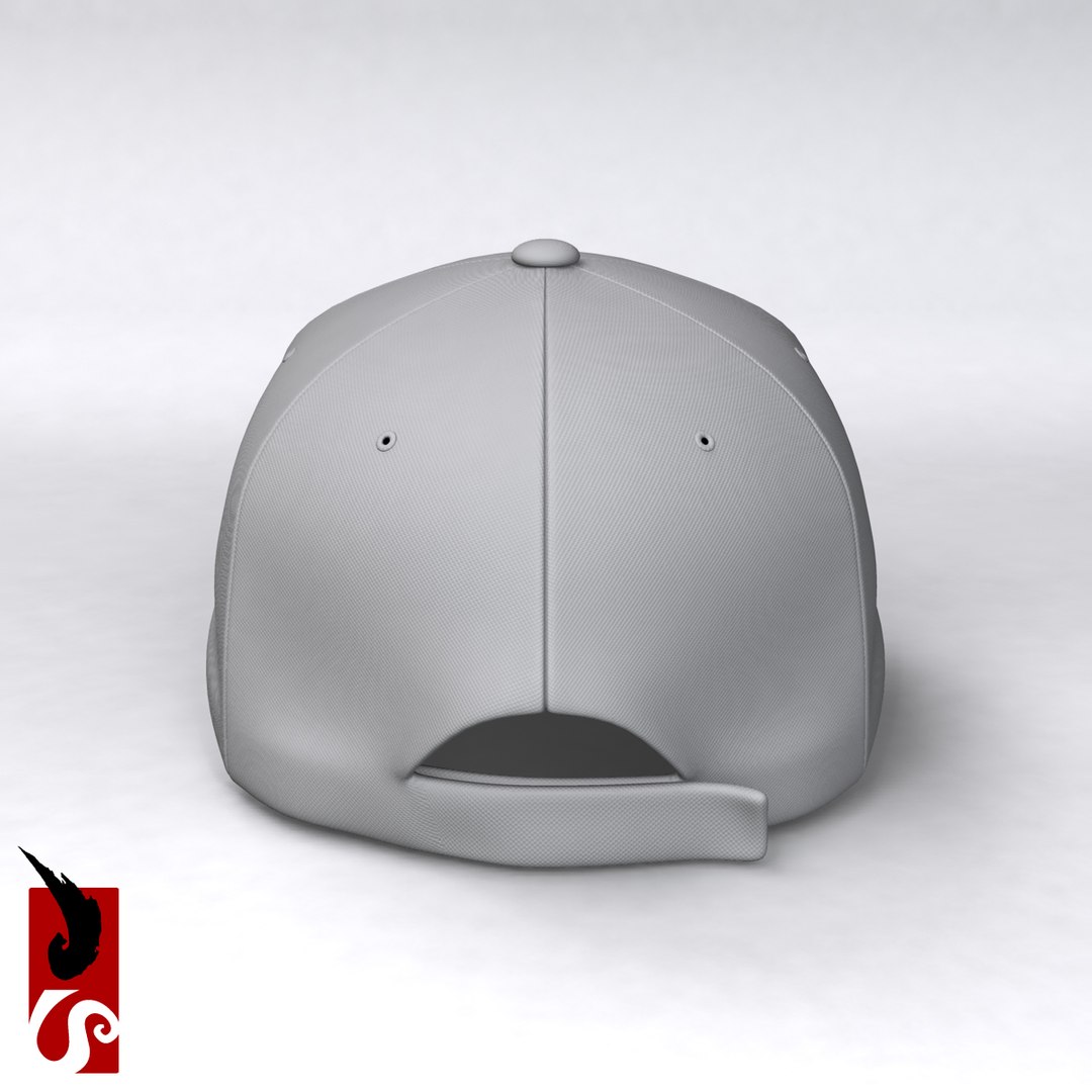 baseball cap 3d obj