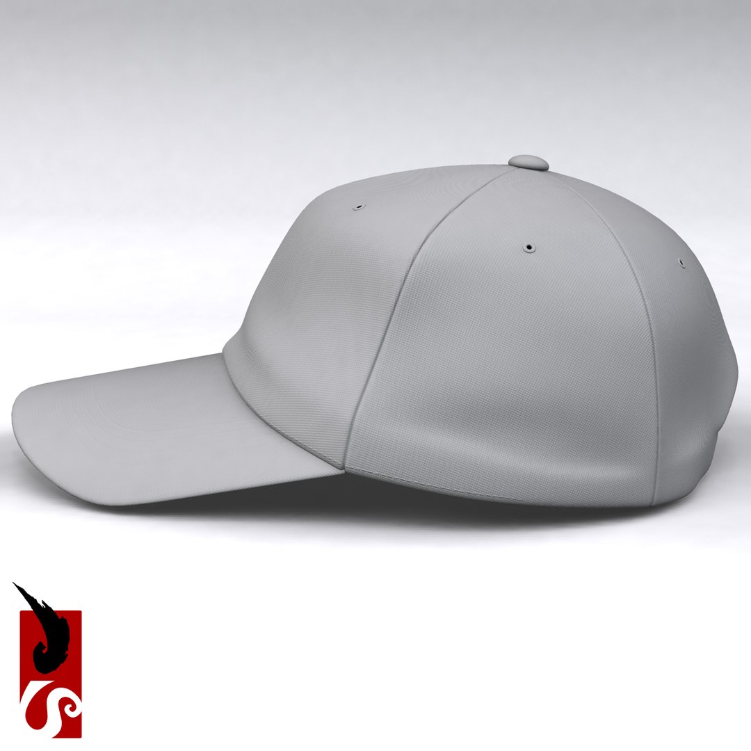 baseball cap 3d obj