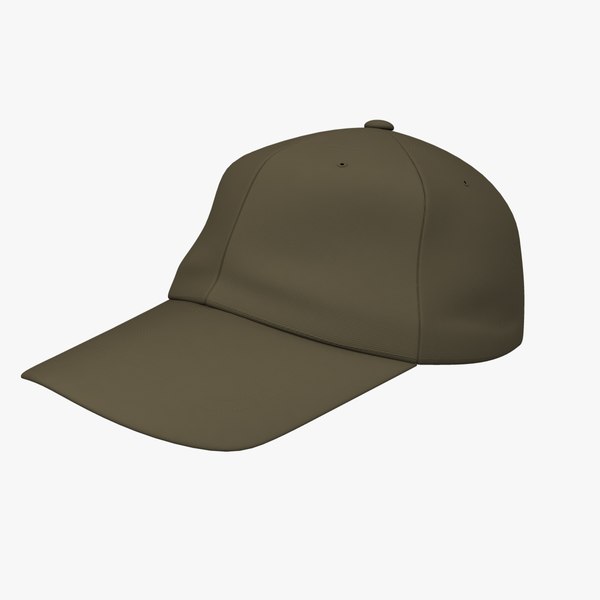baseball cap 3d obj