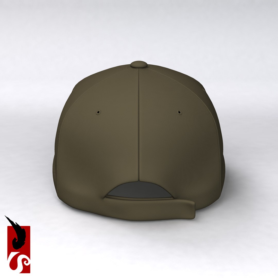 baseball cap 3d obj