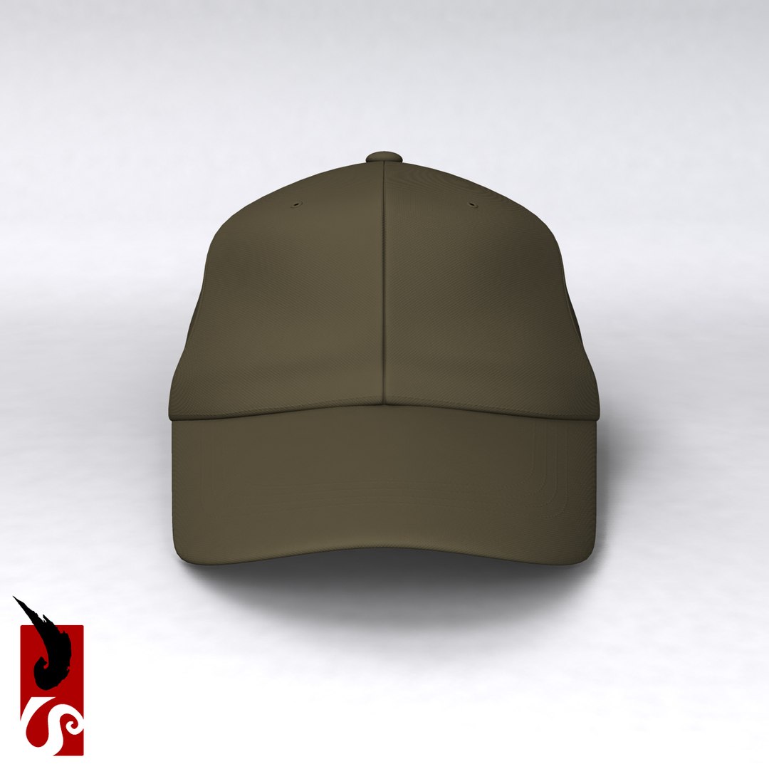 baseball cap 3d obj