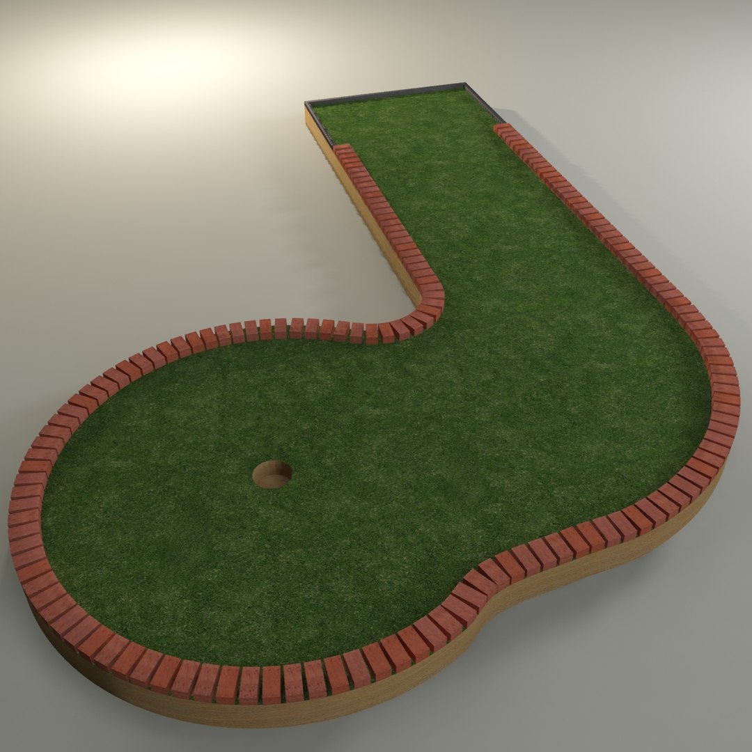 Mini Golf Course 3d Max