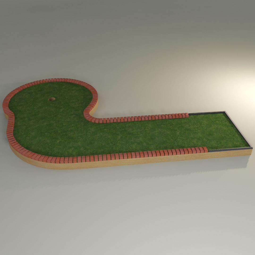 Mini Golf Course 3d Max