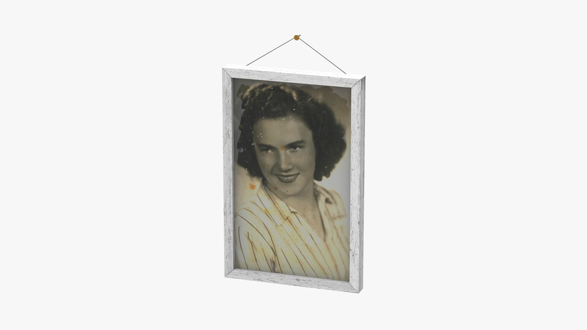 Old Photo Frame Model - TurboSquid 2050387