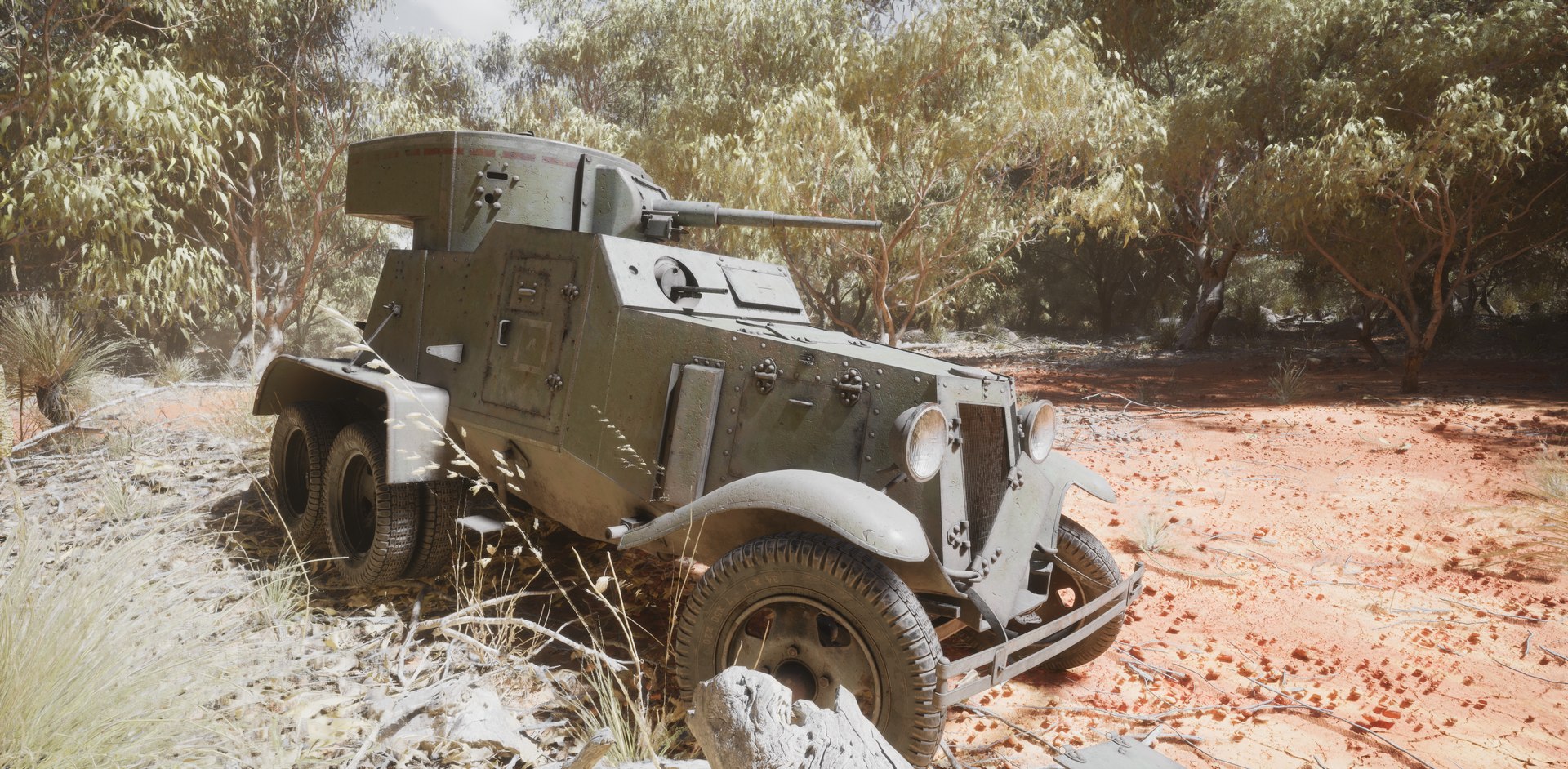 3D Ba6 Armoured vehicle - TurboSquid 2170761