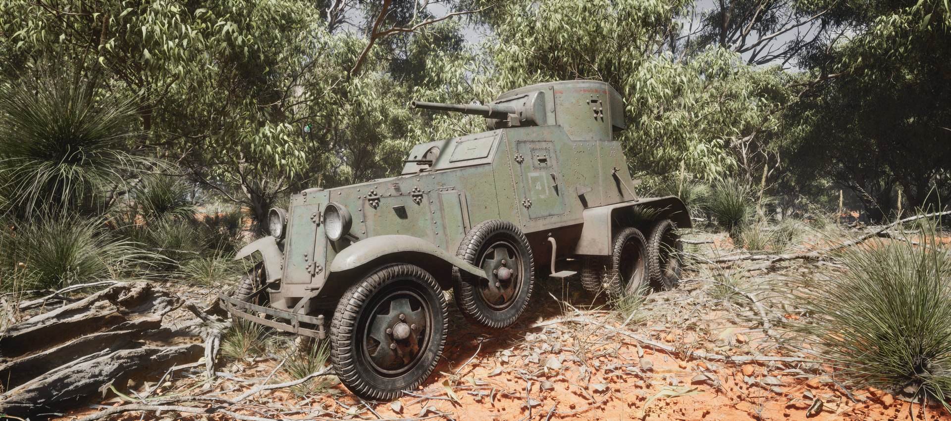 3D Ba6 Armoured vehicle - TurboSquid 2170761