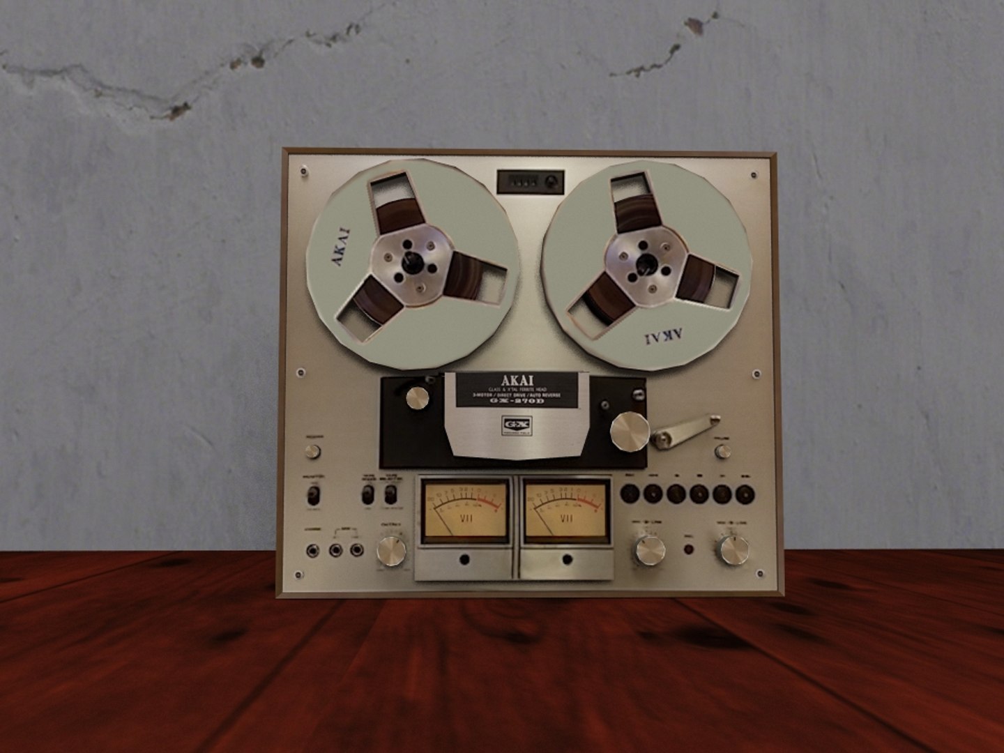 3d model old recorder