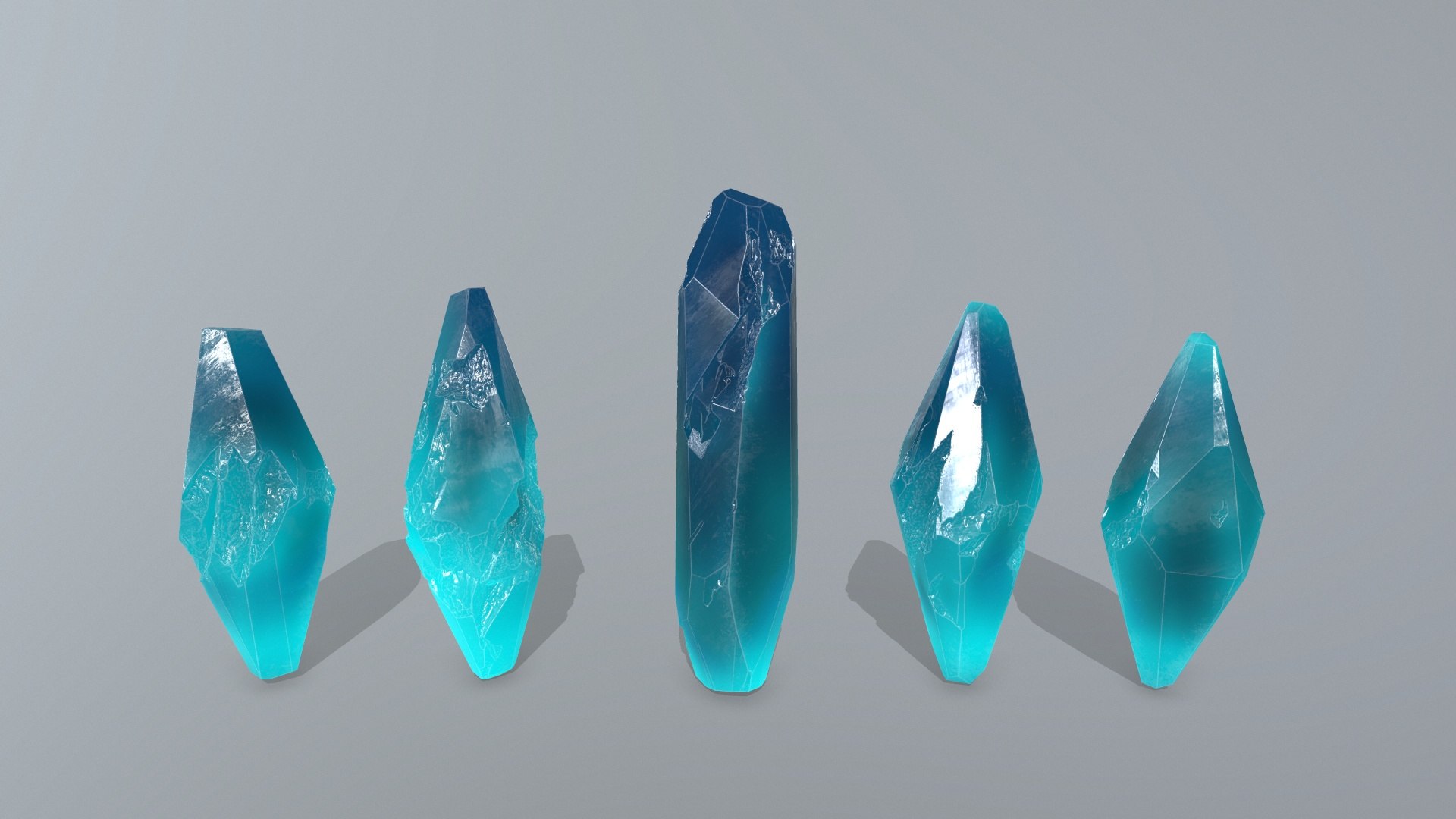 Crystal Set 3D Model - TurboSquid 2272792