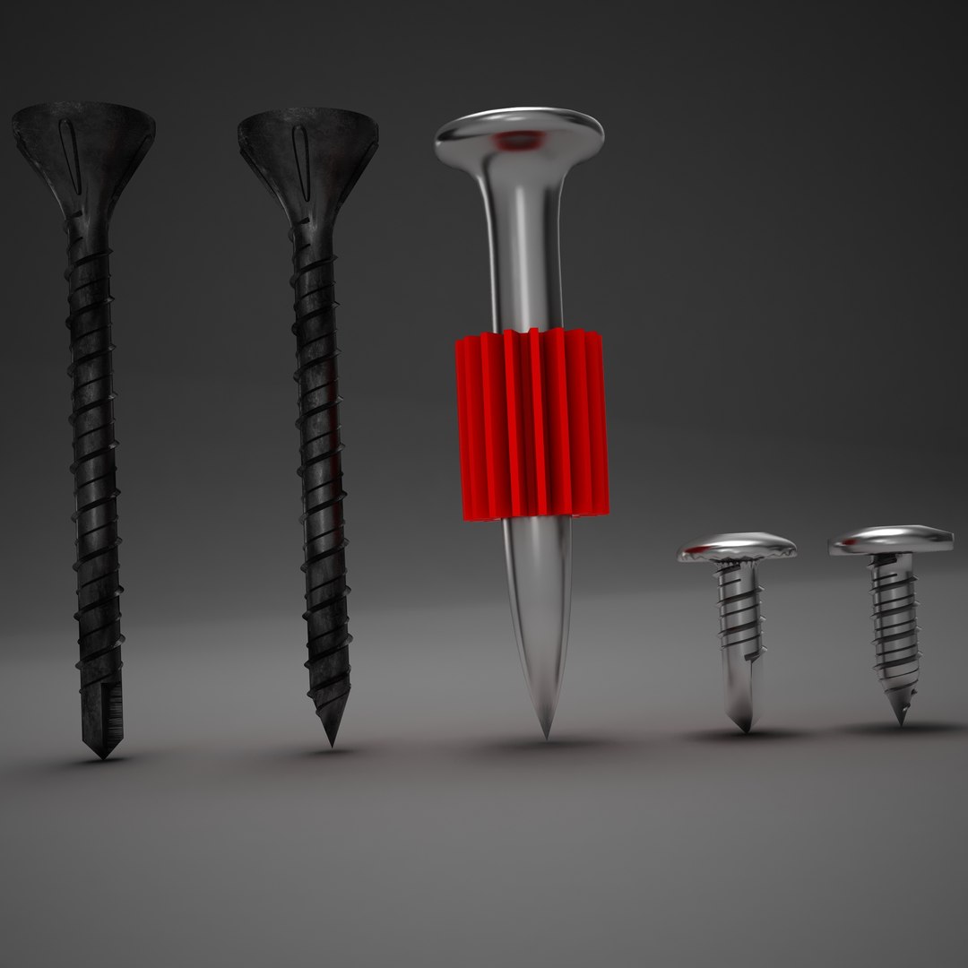 3d screws expander model