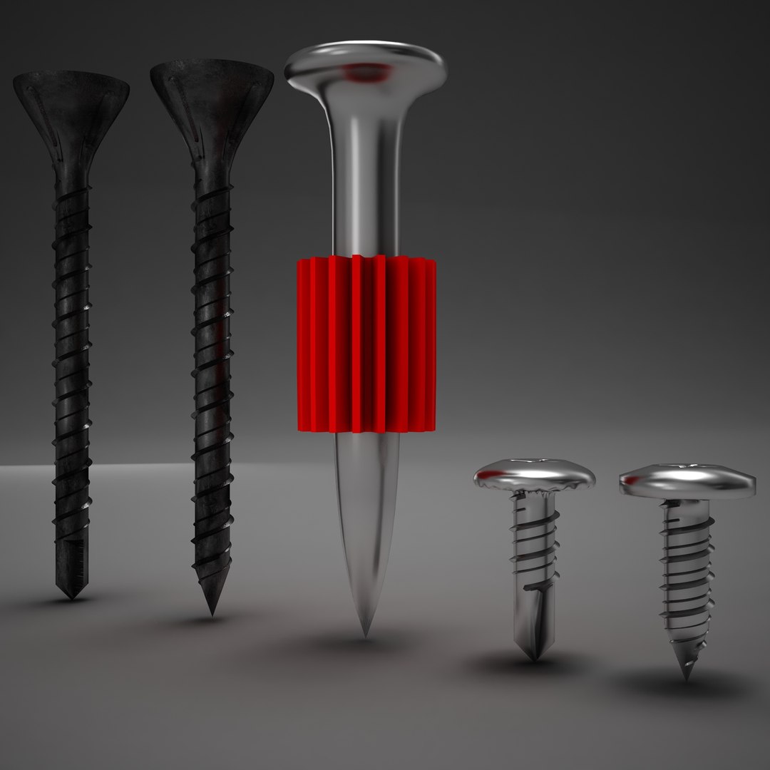 3d screws expander model