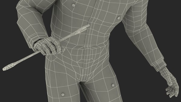 Auto mechanic inspecting pose 3D model - TurboSquid 1604063