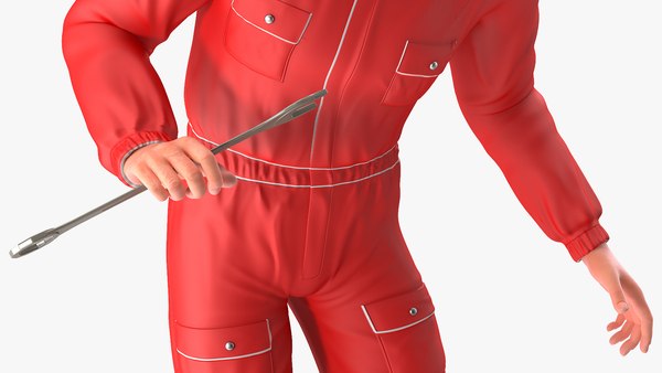 Auto mechanic inspecting pose 3D model - TurboSquid 1604063