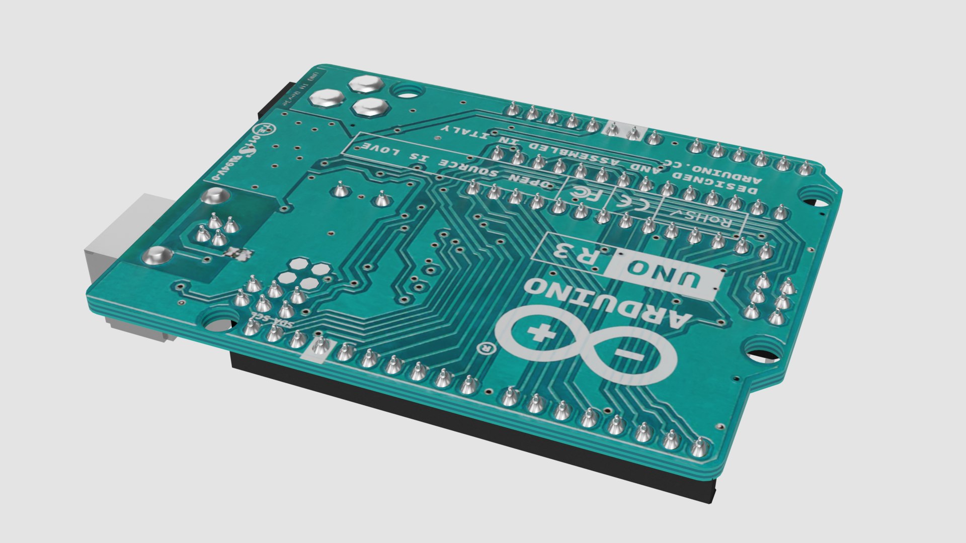 3D Arduino Uno R3 Model - TurboSquid 2255653