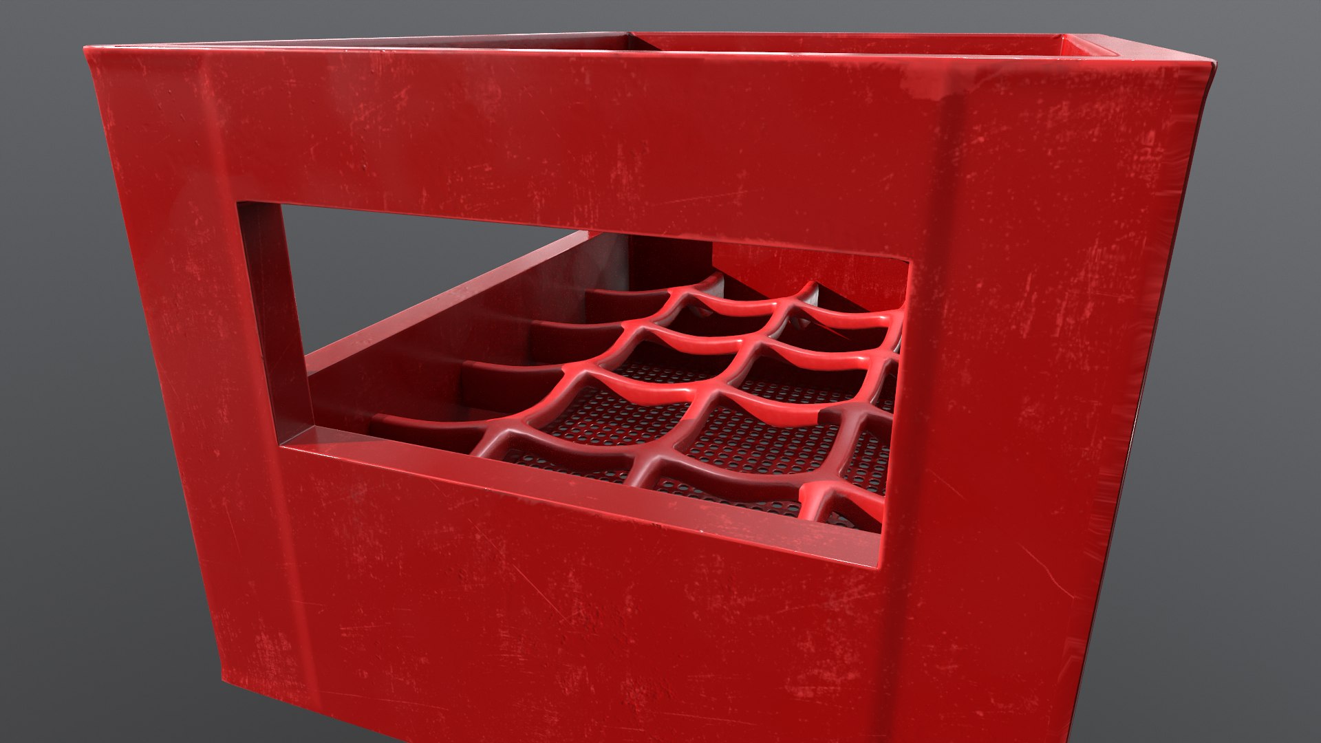 Bottle Box Red 3D Model - TurboSquid 1716461
