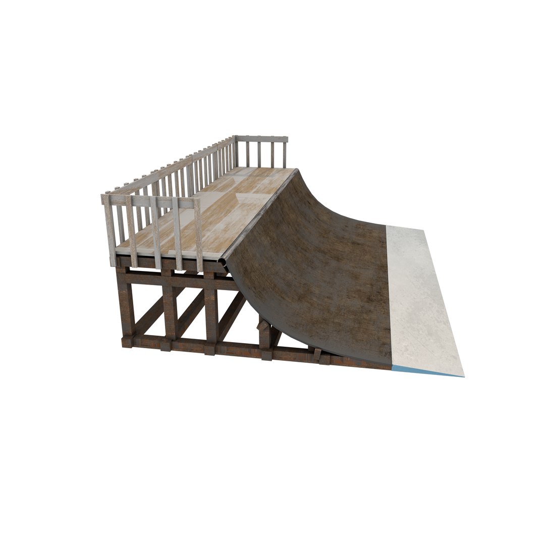 3D Mini Skate Ramp Model - TurboSquid 1187602