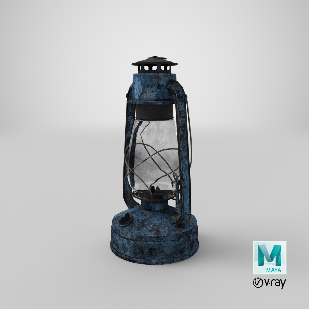 Kerosene Lamp 3D Model - TurboSquid 1412207
