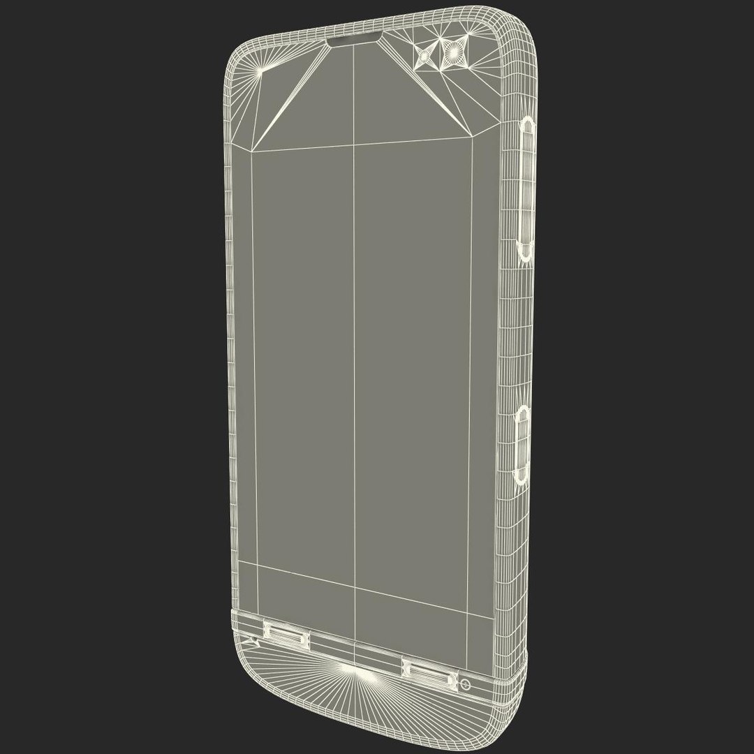 3d Nokia Asha 311 Modeled Model