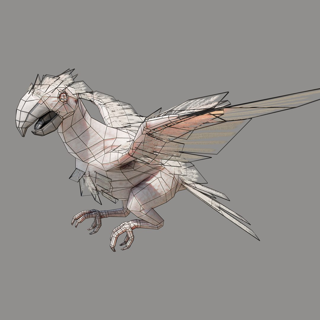 Mutant Macaw 3D Model - TurboSquid 2008834