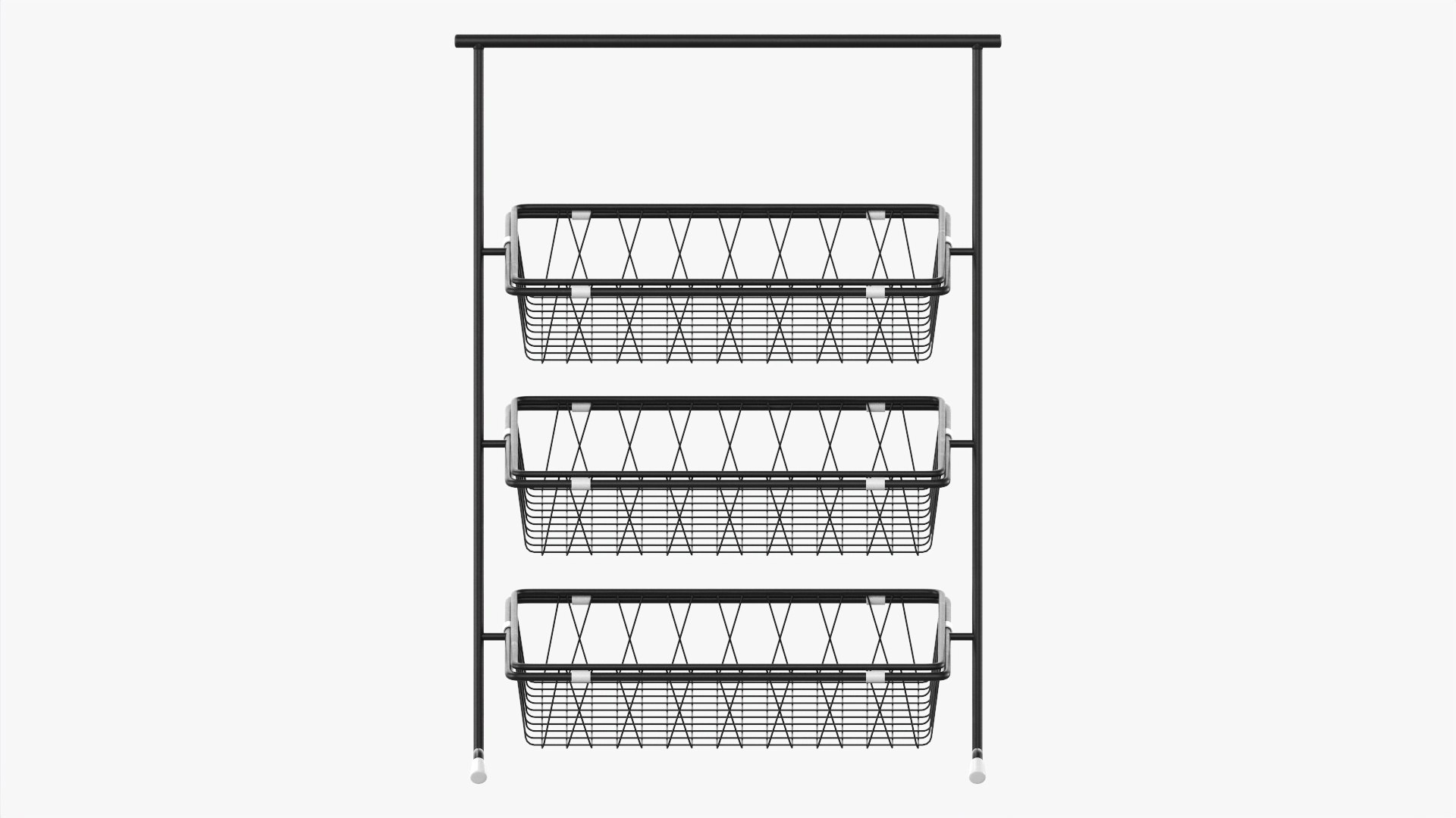 3D Tilted pane stand 3-tier - TurboSquid 1861612