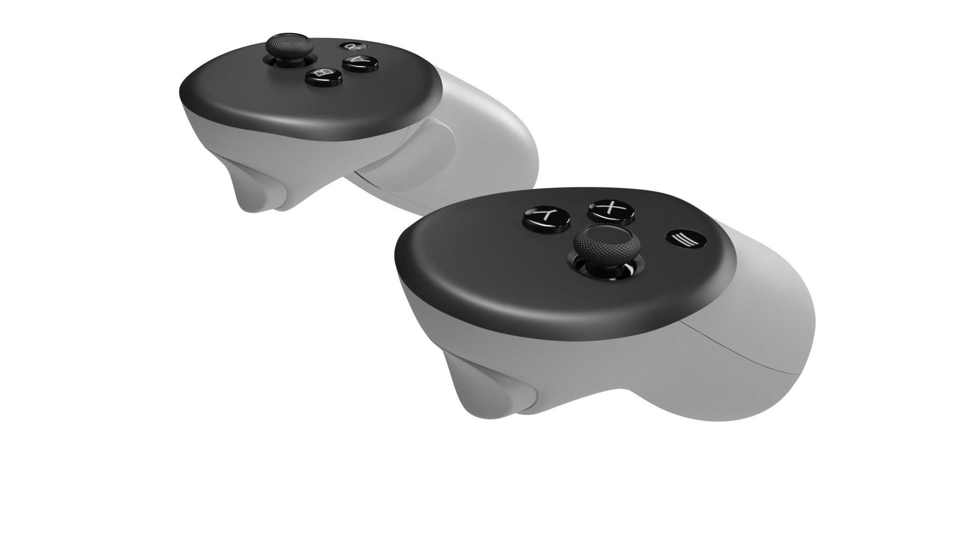 3D Model Meta Quest 3 Controllers - TurboSquid 2081715