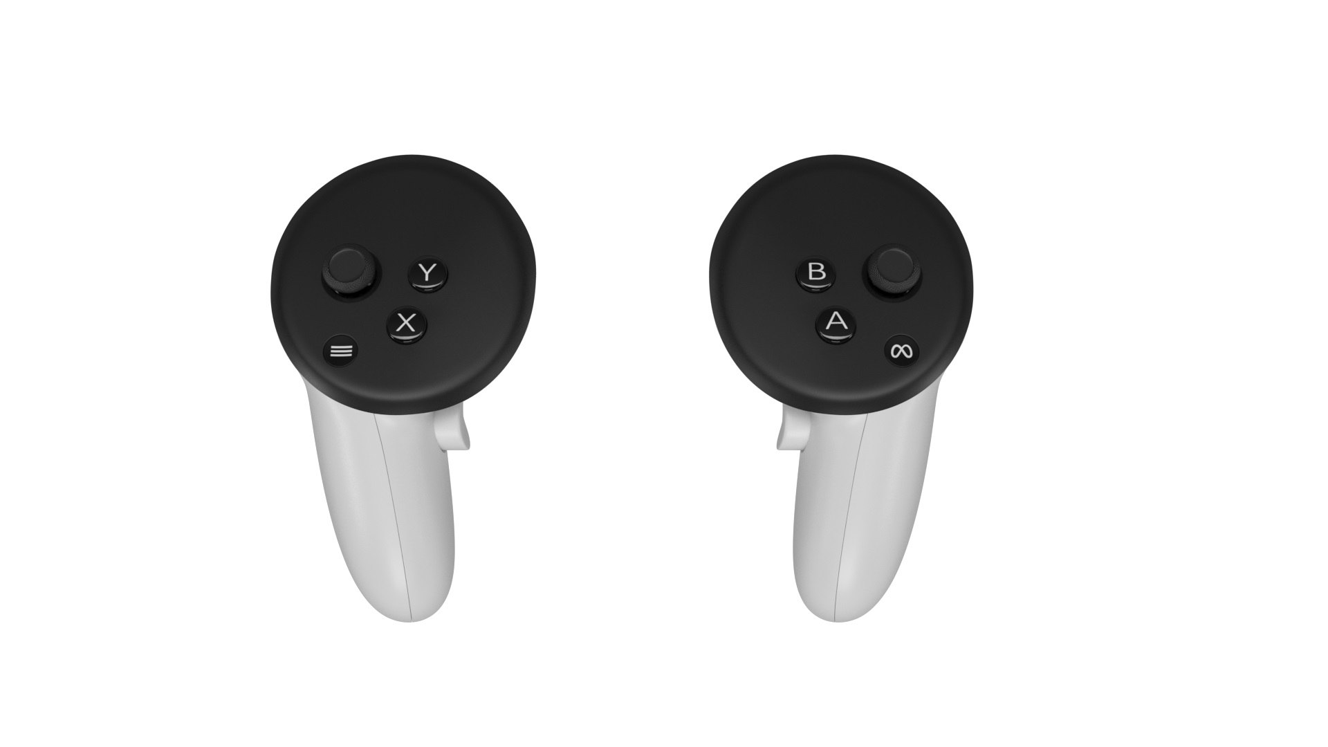 3D Model Meta Quest 3 Controllers - TurboSquid 2081715