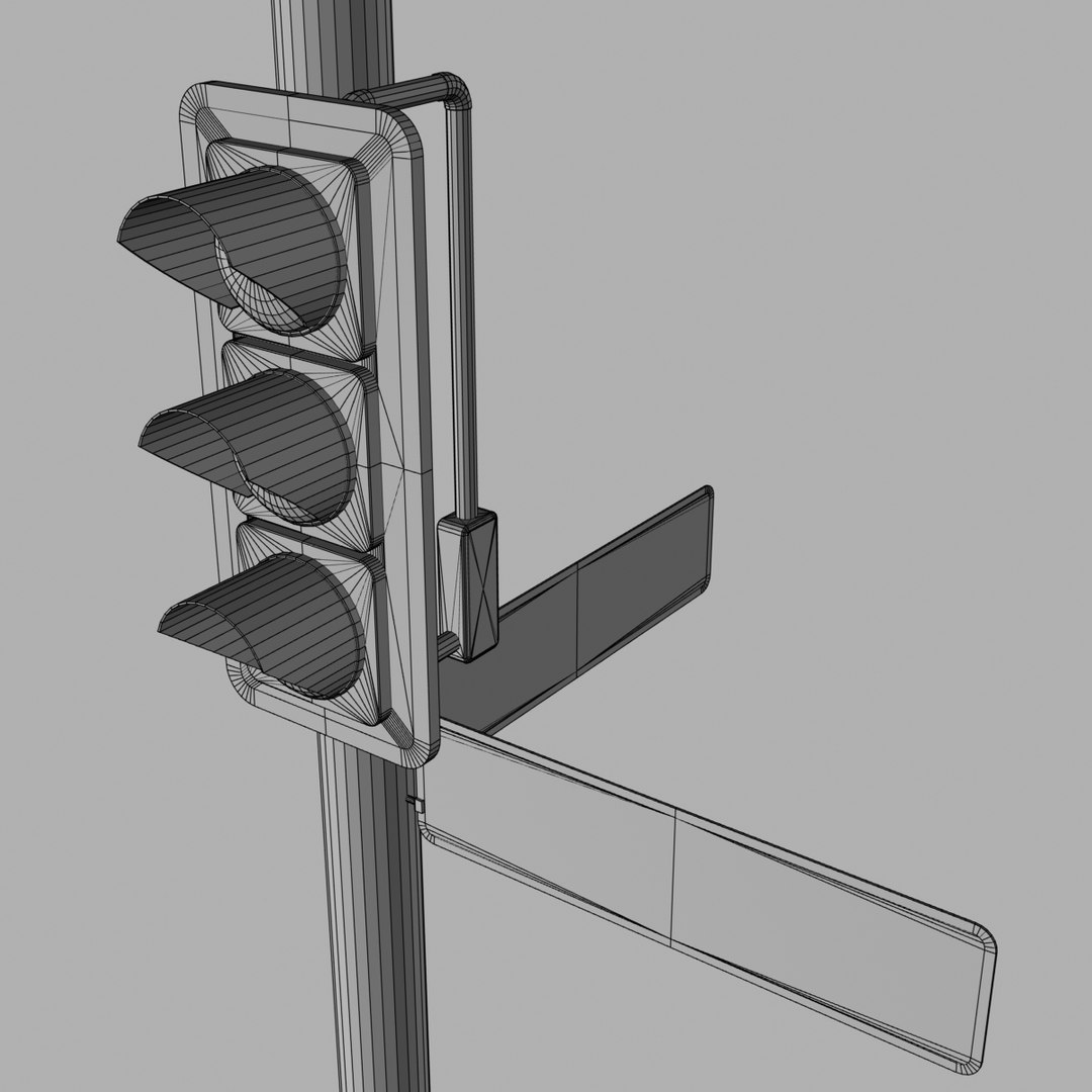 Traffic Light 3d Obj