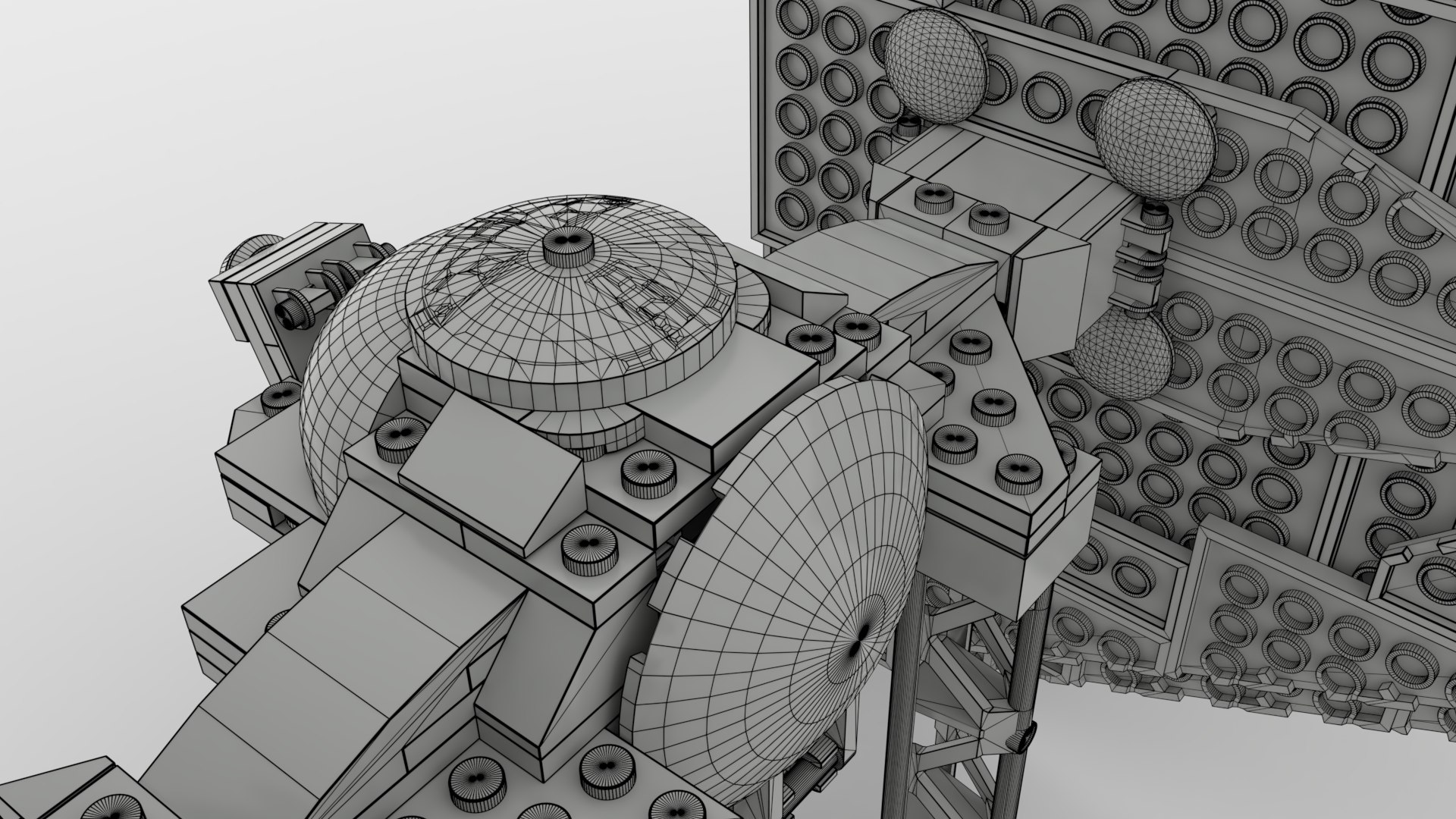 3D Lego Sith Tie - TurboSquid 1678760