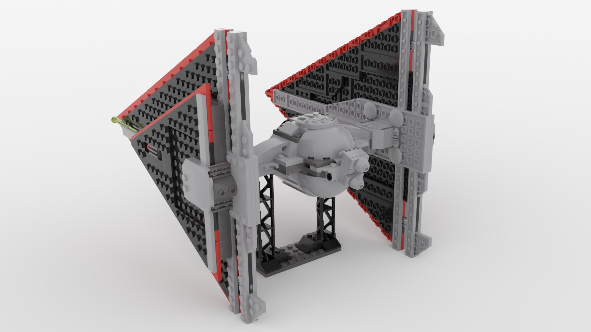 3D Lego Sith Tie - TurboSquid 1678760