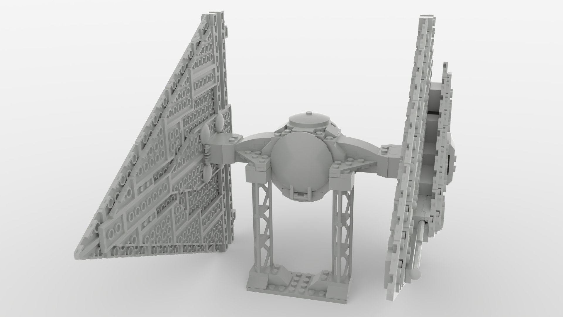 3D Lego Sith Tie - TurboSquid 1678760