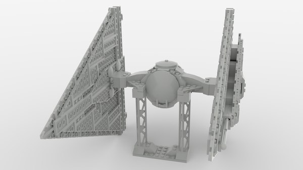 3D lego sith tie - TurboSquid 1678760