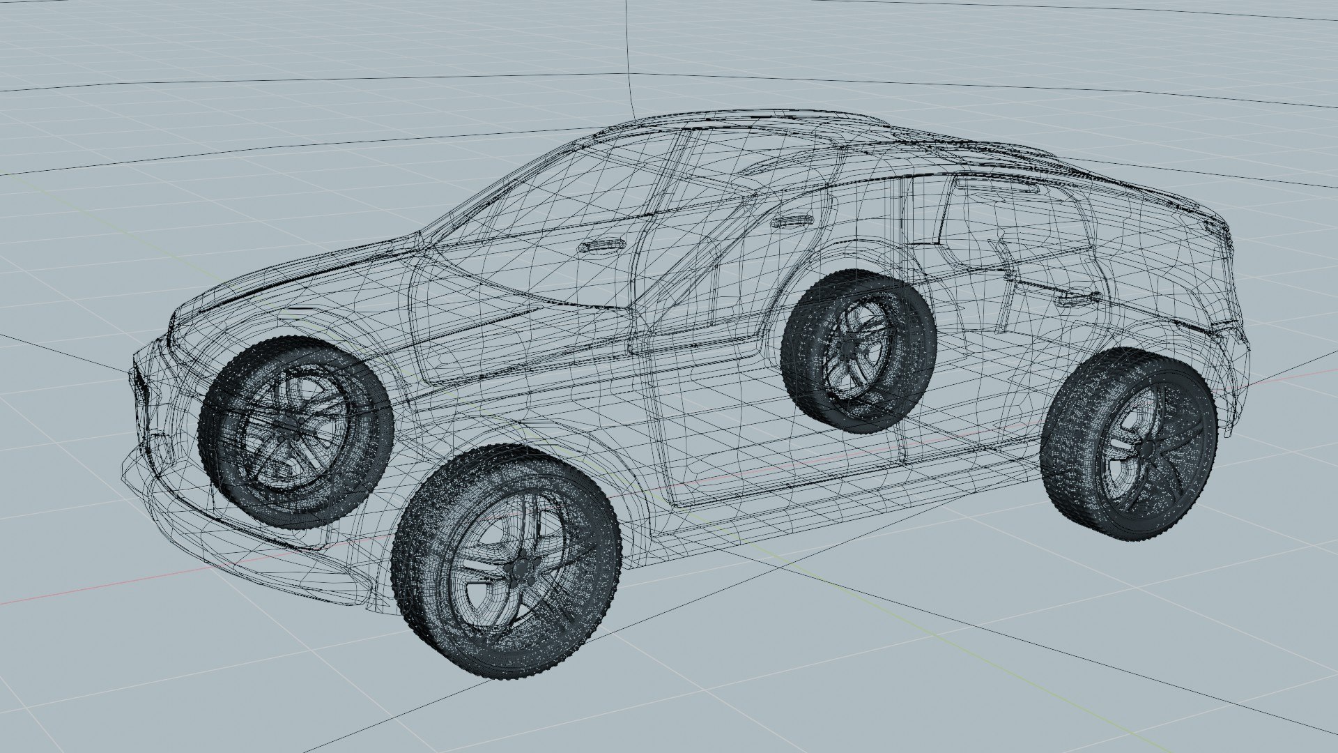 3D Generic Crossover Concept Vehicle - TurboSquid 2434676
