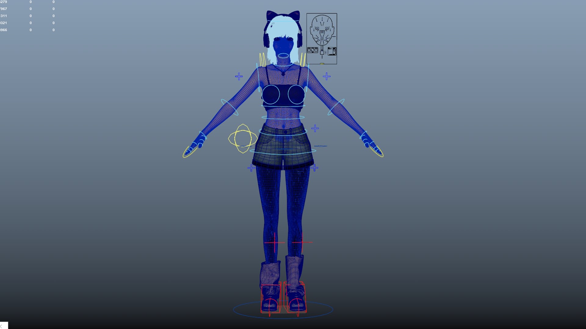 3D Girl Band Binding Model - TurboSquid 2162811