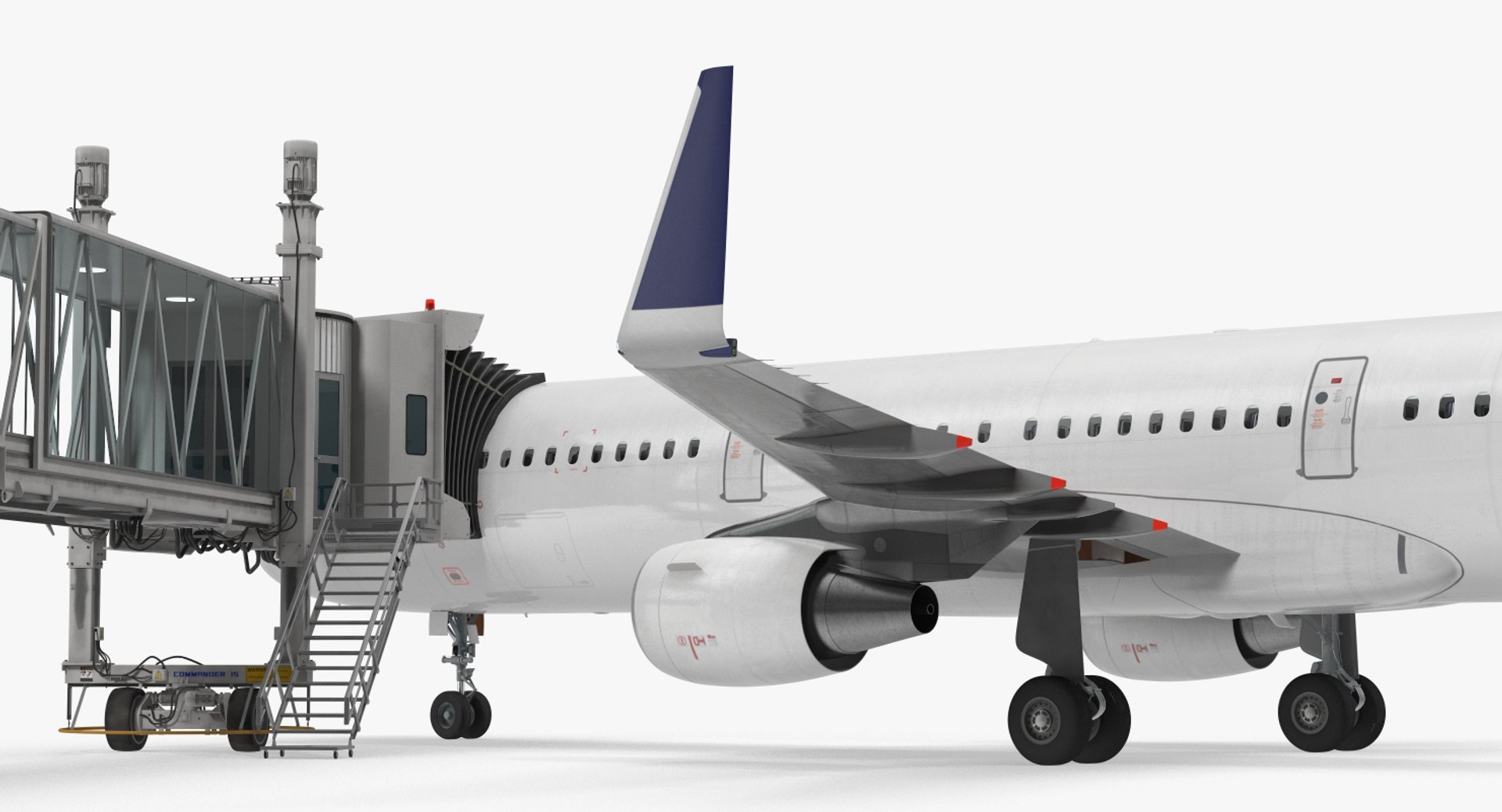 Airport jetway passenger bridge 3D model - TurboSquid 1333065