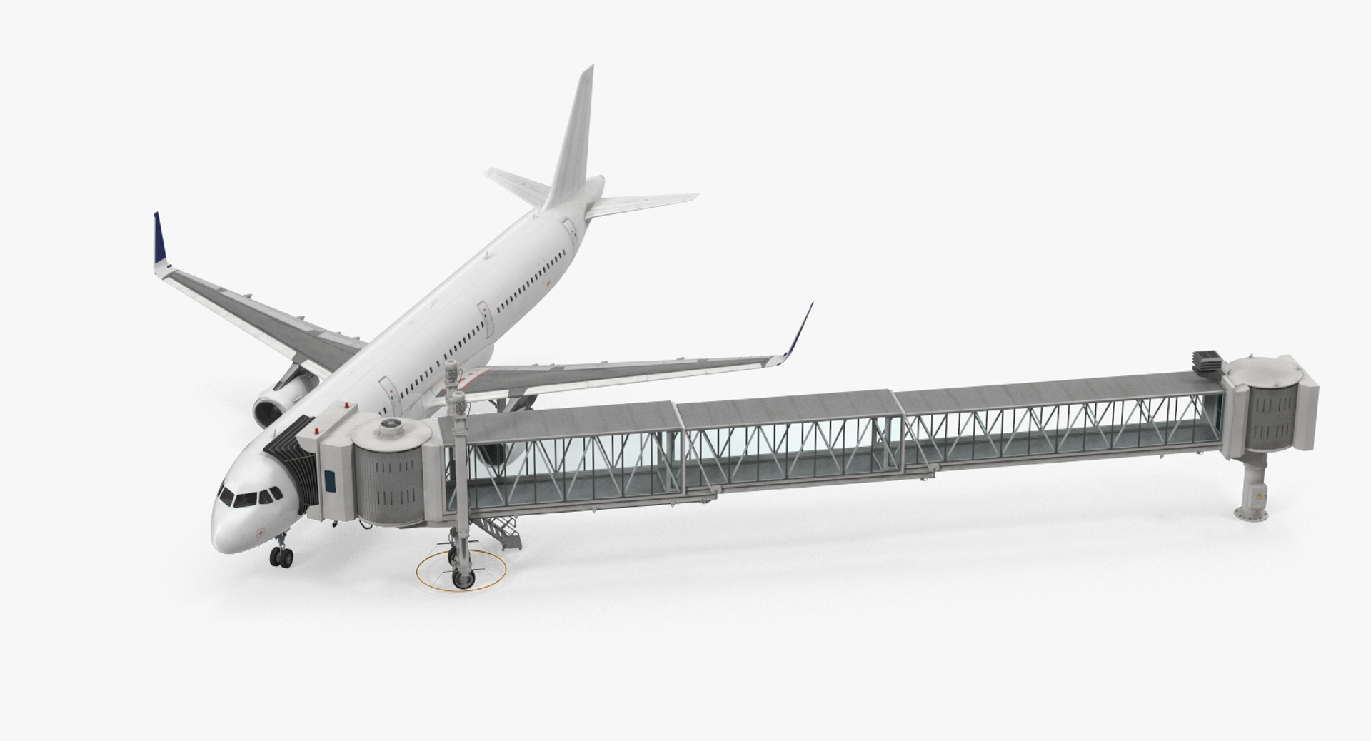 Airport Jetway Passenger Bridge 3D Model - TurboSquid 1333065