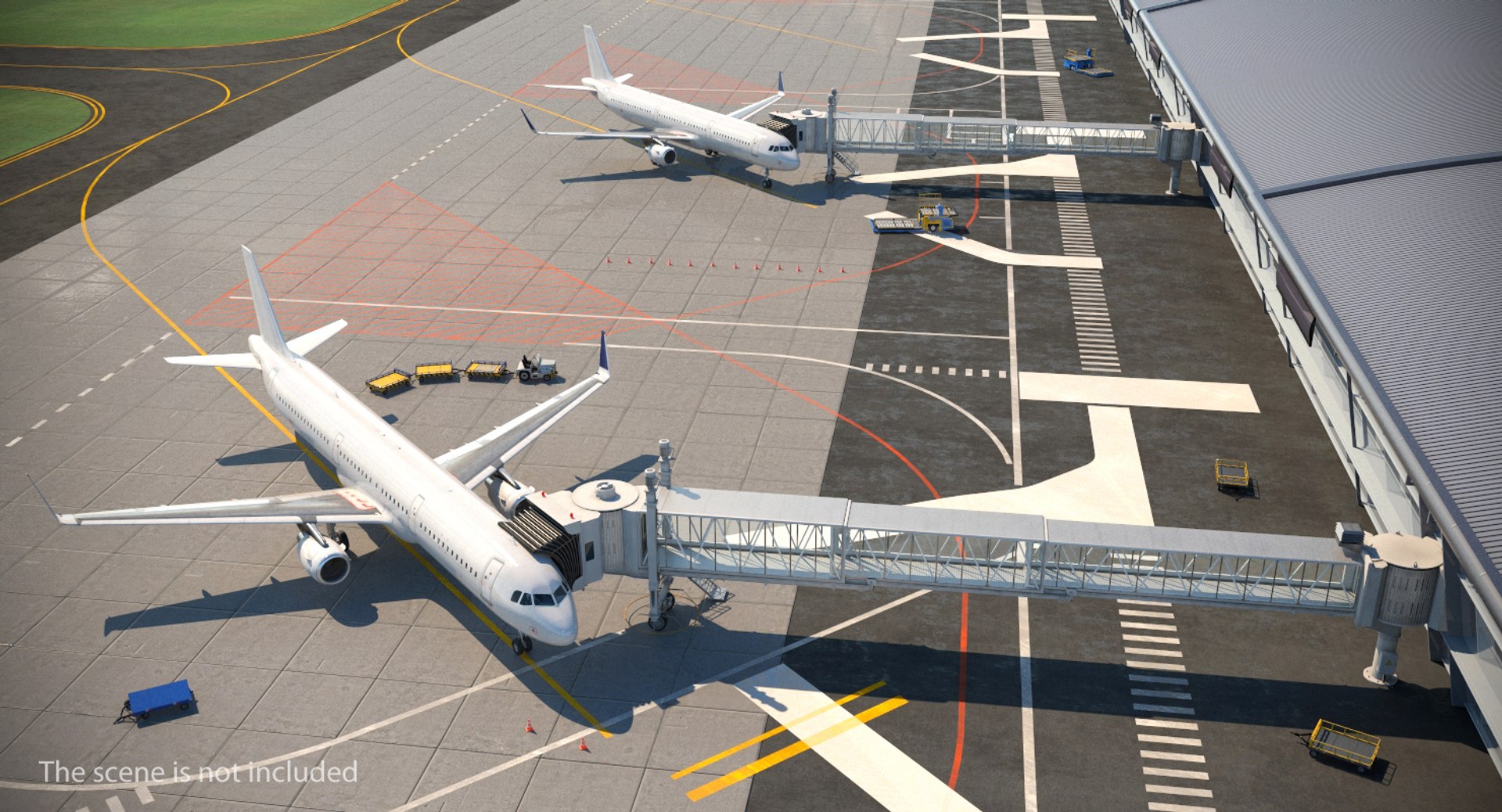 Airport Jetway Passenger Bridge 3D Model - TurboSquid 1333065