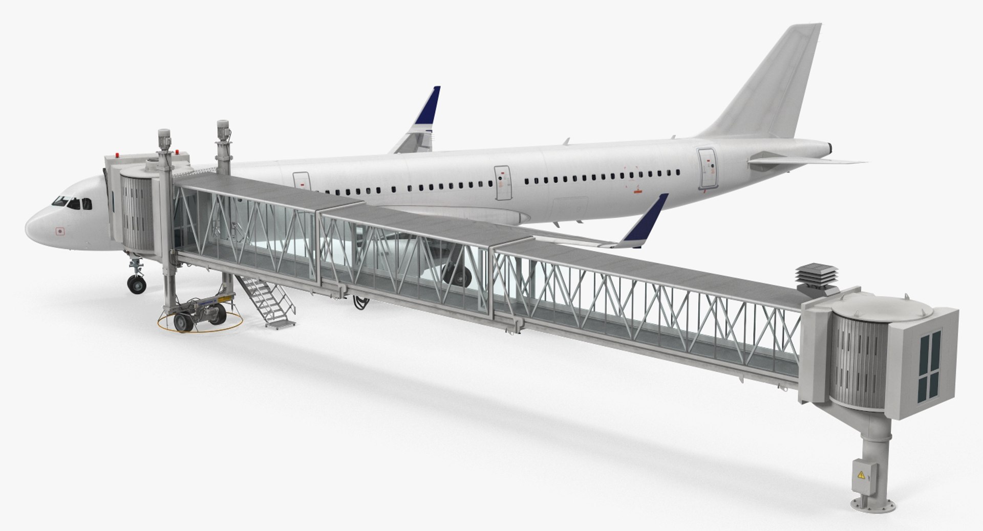 Airport jetway passenger bridge 3D model - TurboSquid 1333065