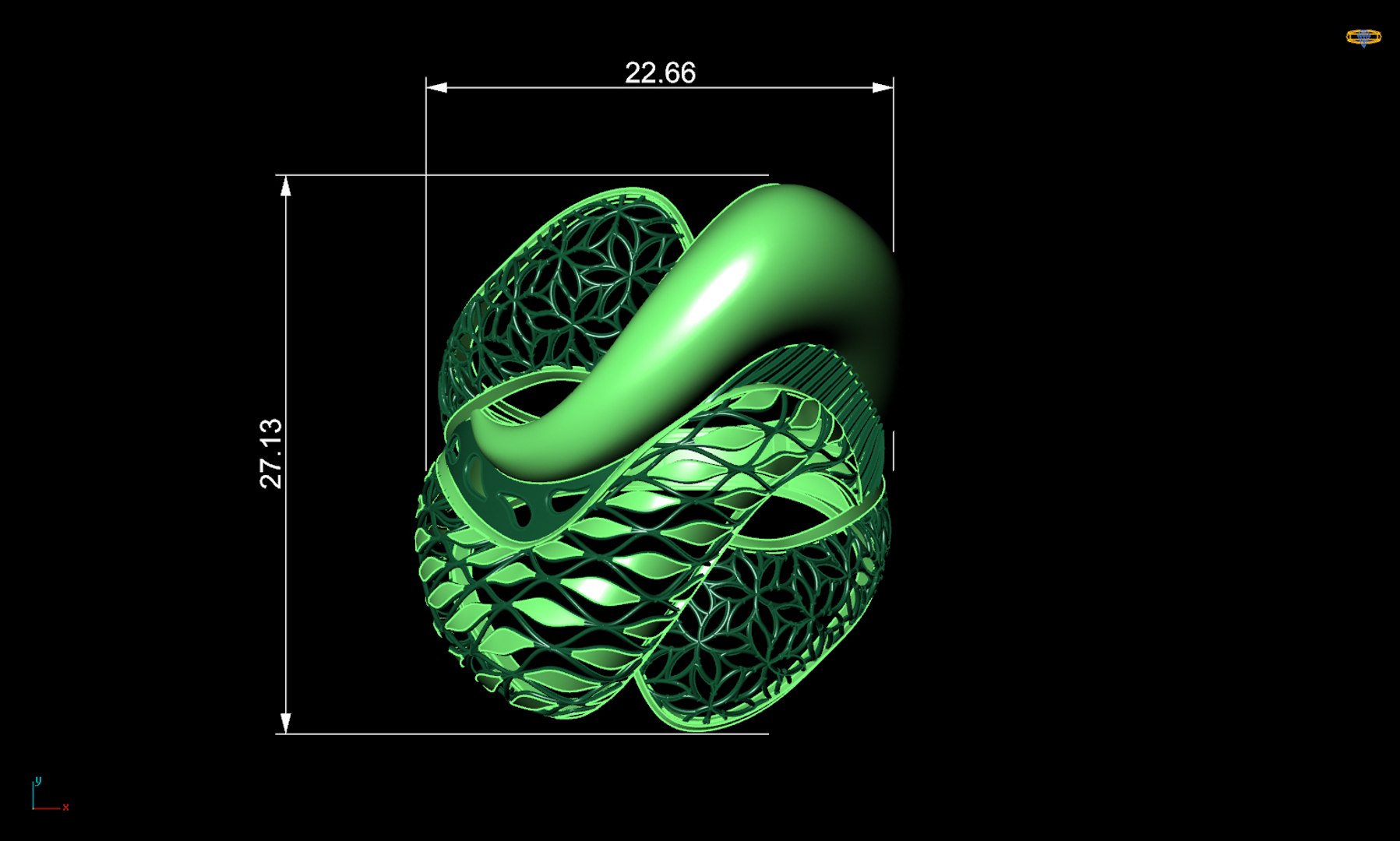 Gold Ring 3D Model - TurboSquid 1703330